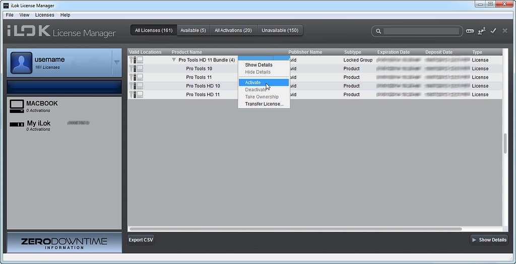 Activating Pro Tools academic version | Music EDnet
