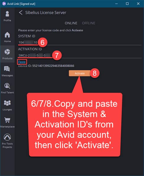 Sibelius Ultimate multi-seat Network licence activation | Music EDnet
