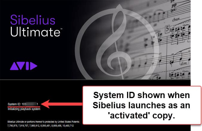 Manual activation of Sibelius Ultimate with the Avid Link application ...